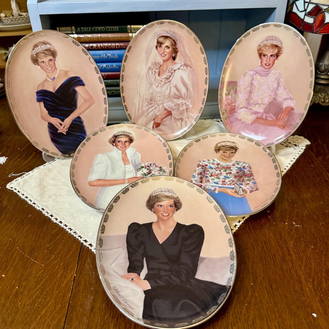 Princess Diana Collector Plates – Bradford Exchange Limited Edition Set ...