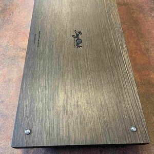 Serving Board Made Out of Bog Oak With Handles Serving Tray Tea Tray ...