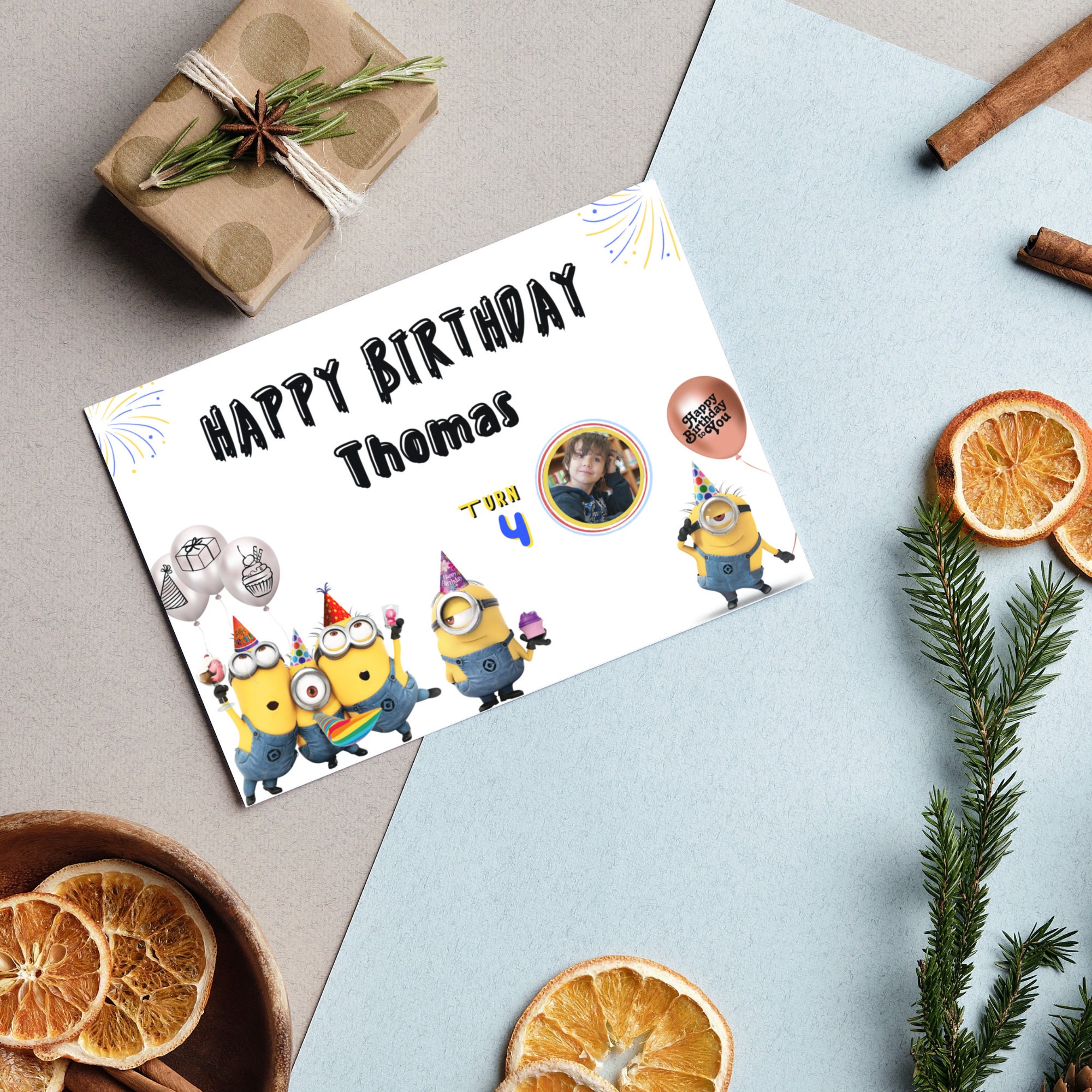 Minions Editable Template Birthday Poster . Minion Banner . Minion ...