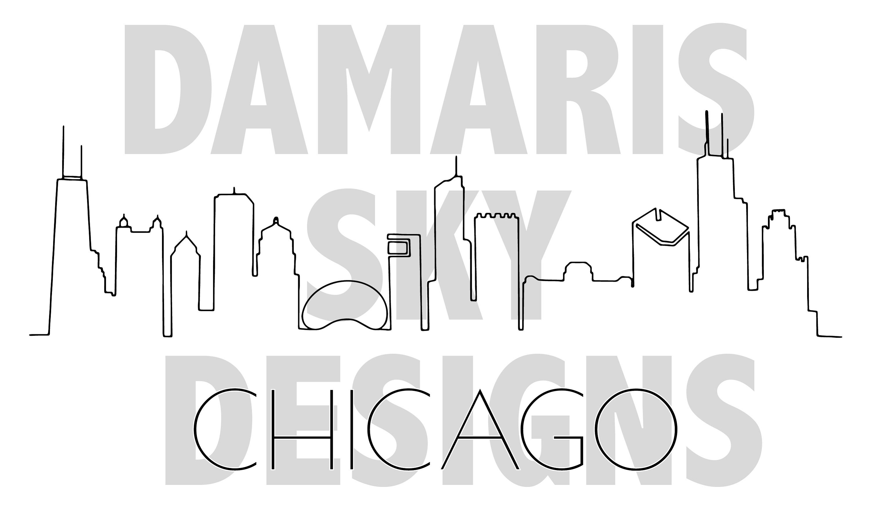 Chicago | Hand-drawn Line Art | Printable - Etsy