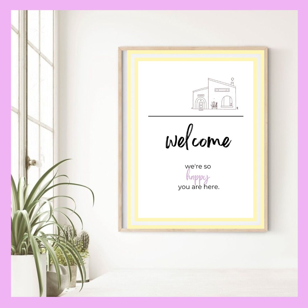 Airbnb Sign Bundle Airbnb Signage Airbnb Vacation Rental Homeaway Host ...
