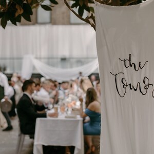 Cotton Fabric Wedding Welcome Banner / Welcome Sign - Etsy