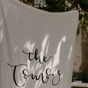 Cotton Fabric Wedding Welcome Banner / Welcome Sign - Etsy