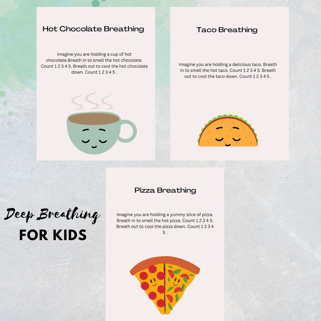 Deep Breathing for Kids- Anxiety Coping Skills, Kids Coping Skills ...