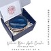 2pcs 4pcs Gift Package Natural Blue Agate and Gray Agate - Etsy