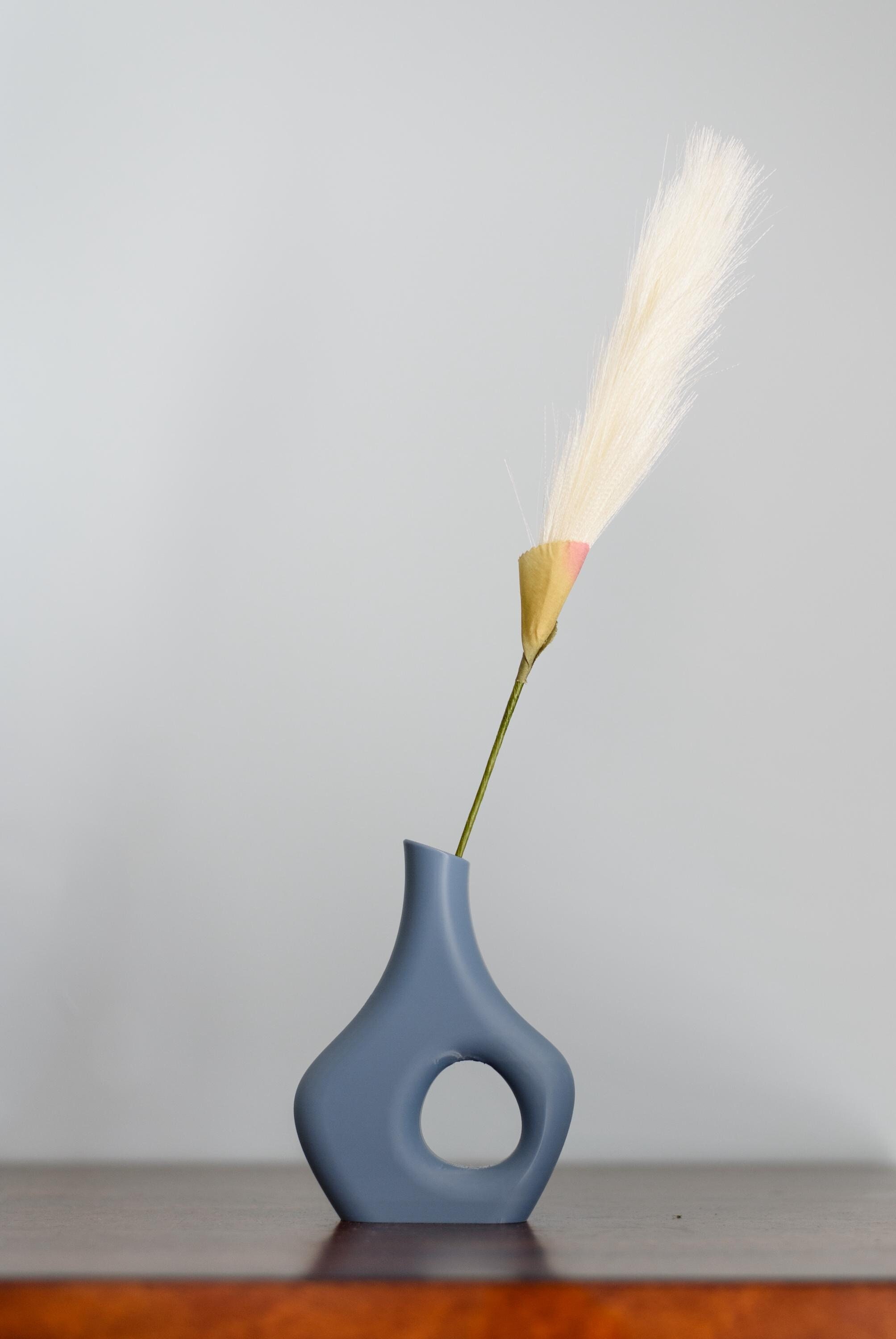 3d Printed Vase Modern Minimalist Vase - Etsy