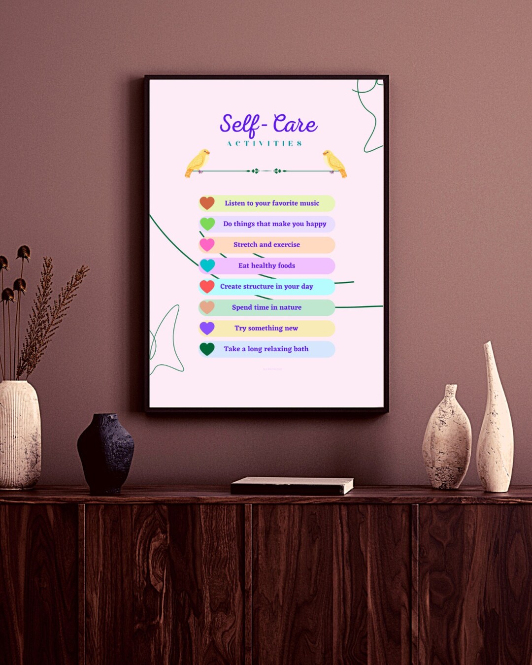 Self-care Activities Therapy Office Social Worker School Counselor Self ...