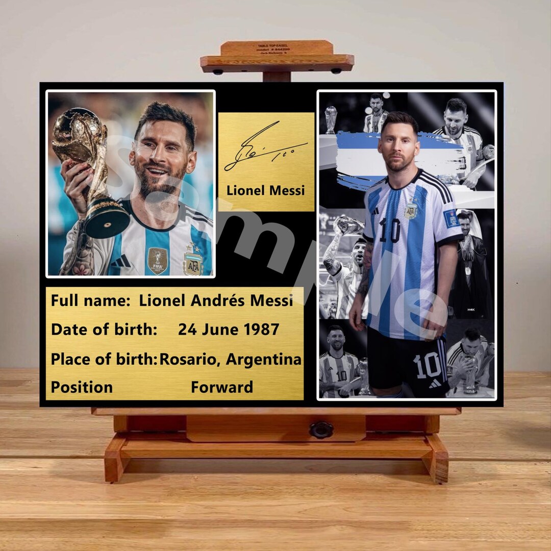 Lionel Messi Canvas Print - Lionel Messi Wall Art - Room Decor ...