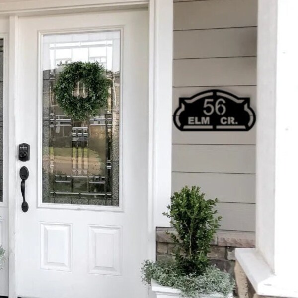 Cursive House Numbers - Etsy