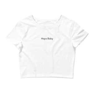 Nepo Baby Crop Top, Hailey Bieber, Vogue, Nepo Baby, Nepo Baby Sweatshirt, Nepo Baby Shirt,tee ...