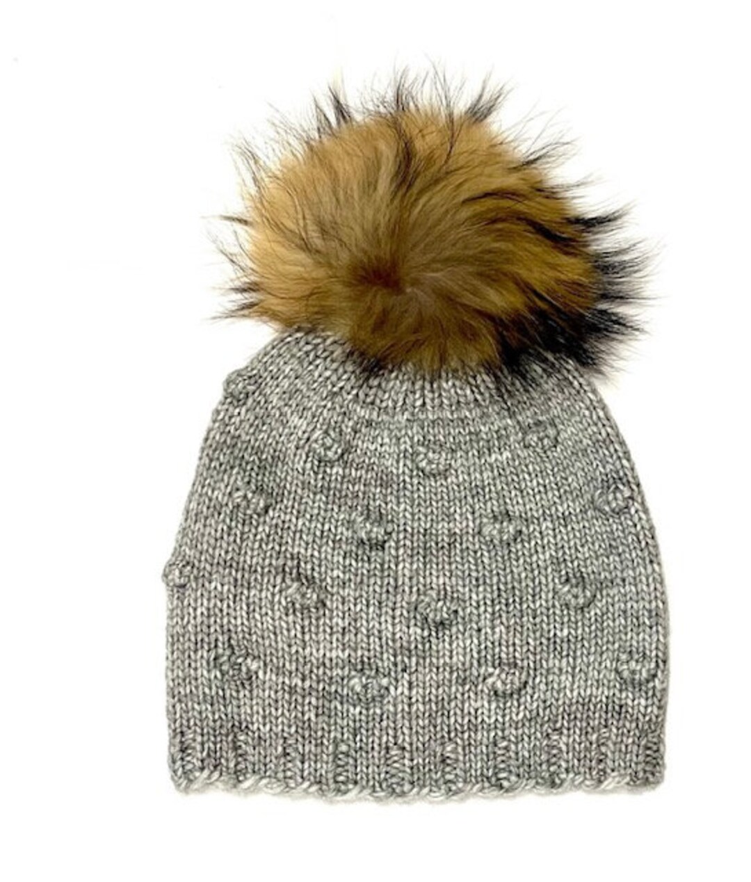 Gray Jumps and Bumps Hat - Etsy