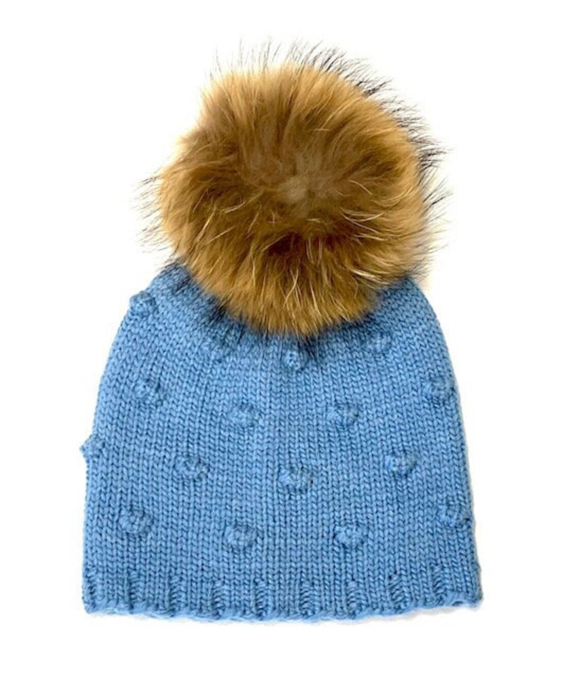 Cornflower Blue Jumps and Bumps Hat - Etsy