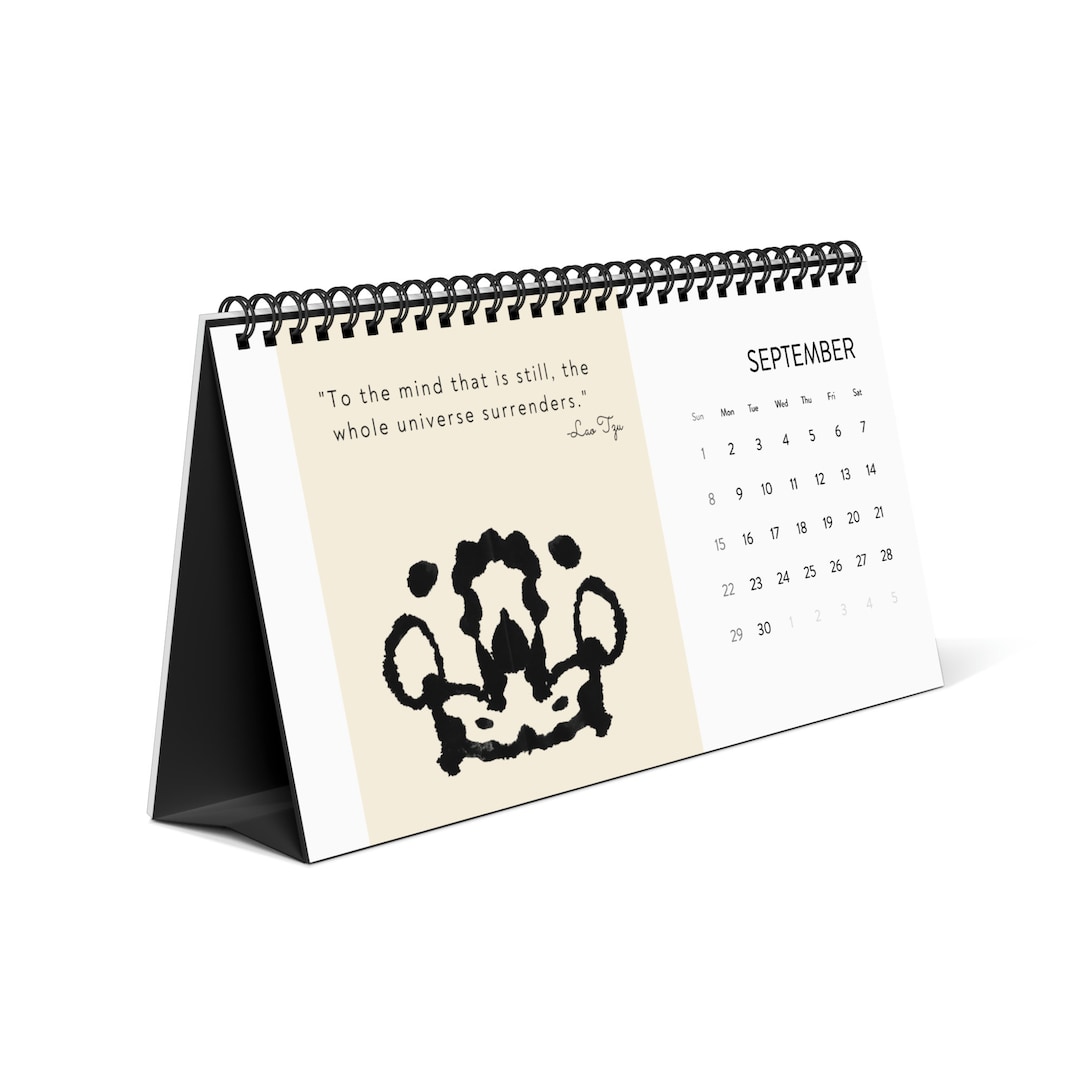 2024 Inspirational Calendar Motivational Desk Calendar With Quotes ...