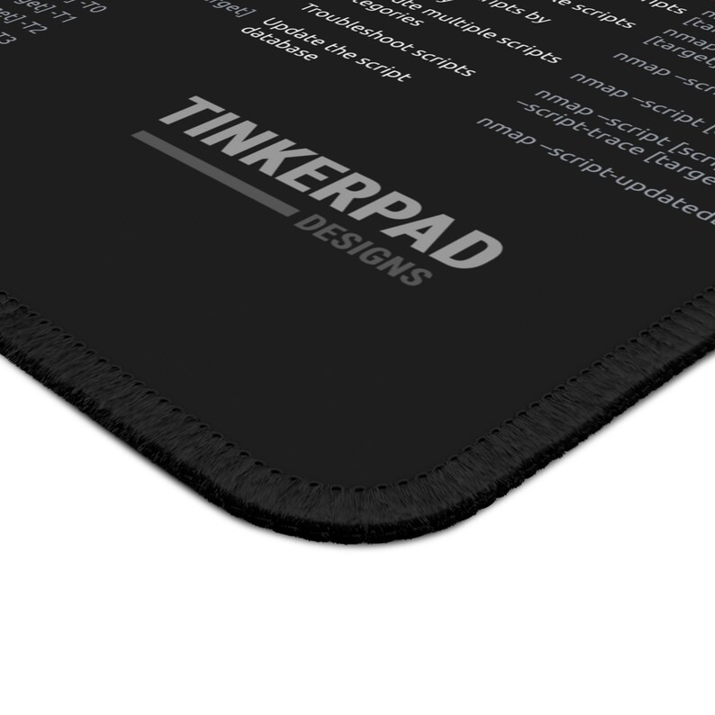 The Essential NMAP Command Mousepad - Etsy