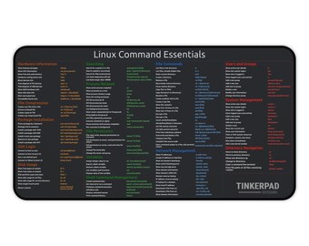 Linux Cheatsheet - Etsy