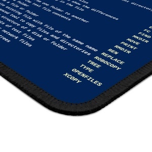 The Essential Command Line Mousepad - Etsy