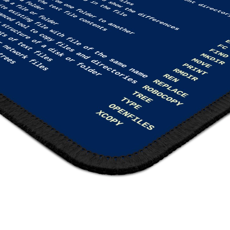 The Essential Command Line Mousepad - Etsy
