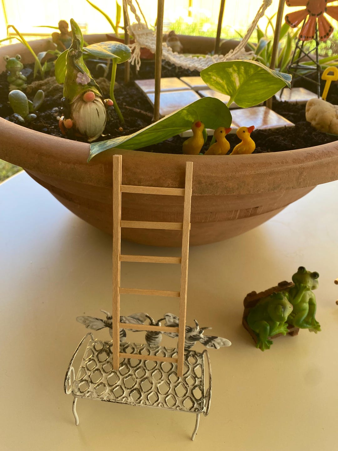 Miniature Garden Arch, Dollhouse Trellis, Fairy Garden Arch, Fairy ...