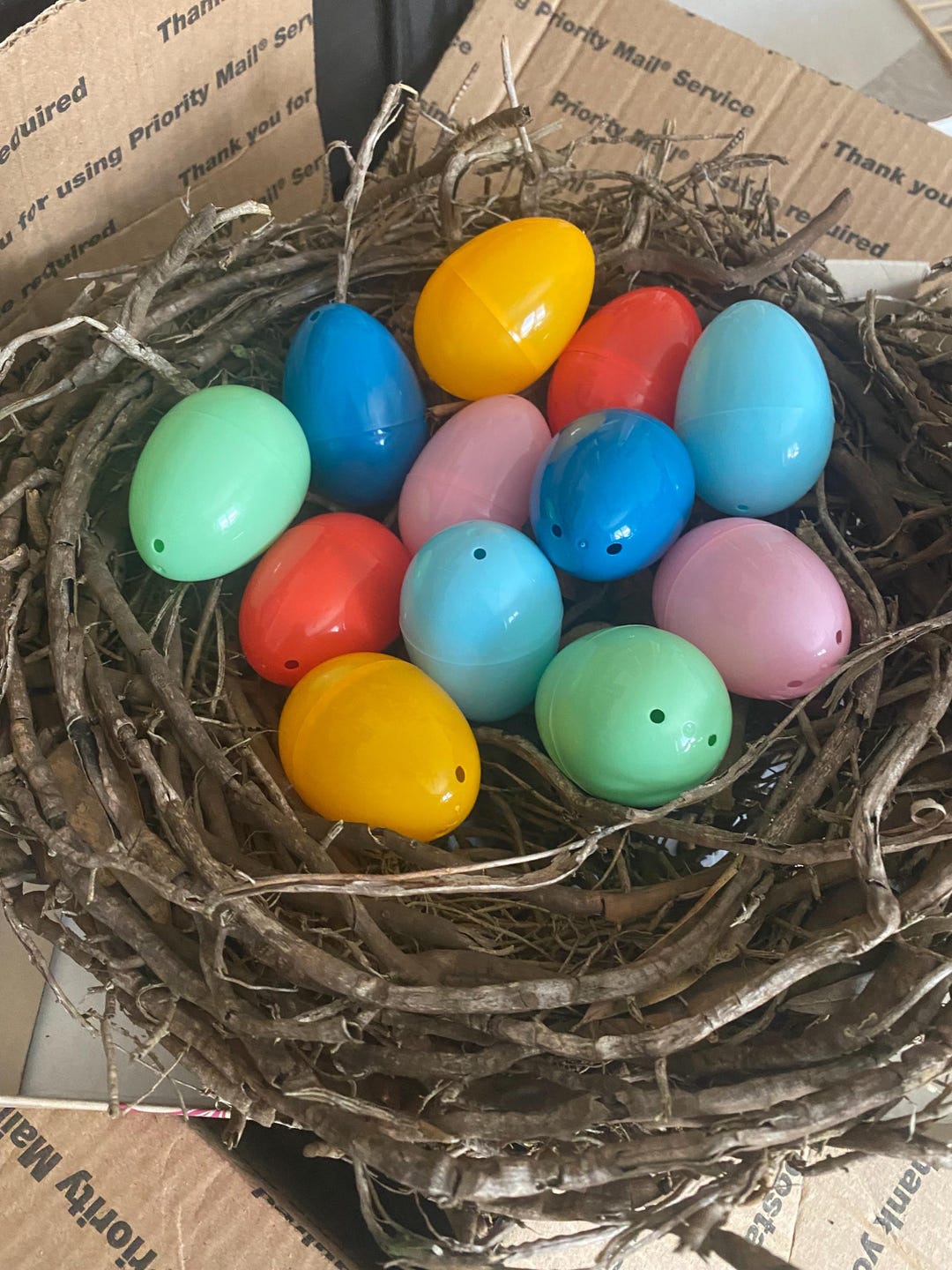 Easter Nest, Bird Nest From Palm Tree Roots, Primitive Nest, Rustic ...