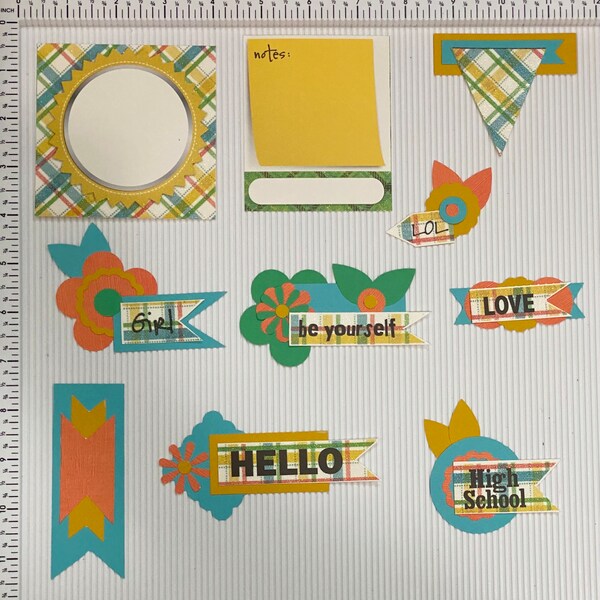 Scrapbook Embellishments Handmade - Etsy