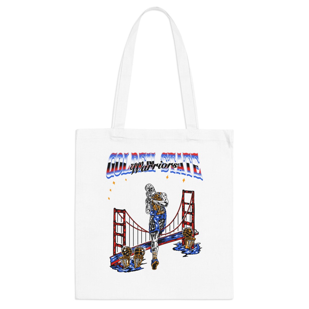 Golden State Warriors NBA Cotton Tote Bag, Stephen Curry Design - Etsy
