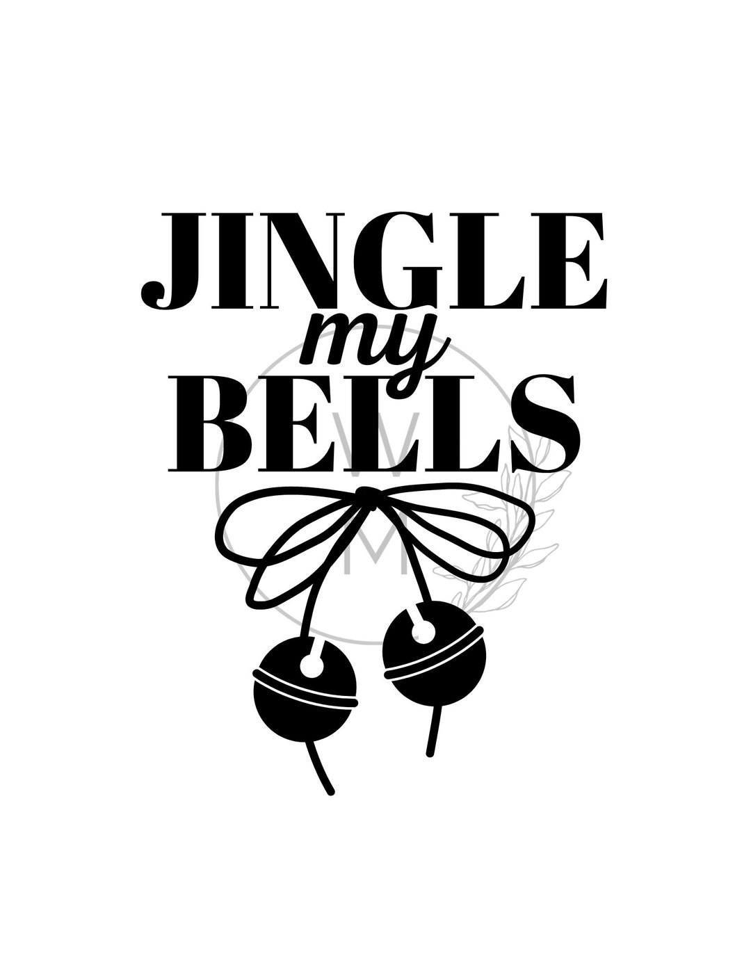 Jingle My Bells Christmas SVG for Cricut or Silhouette - Etsy