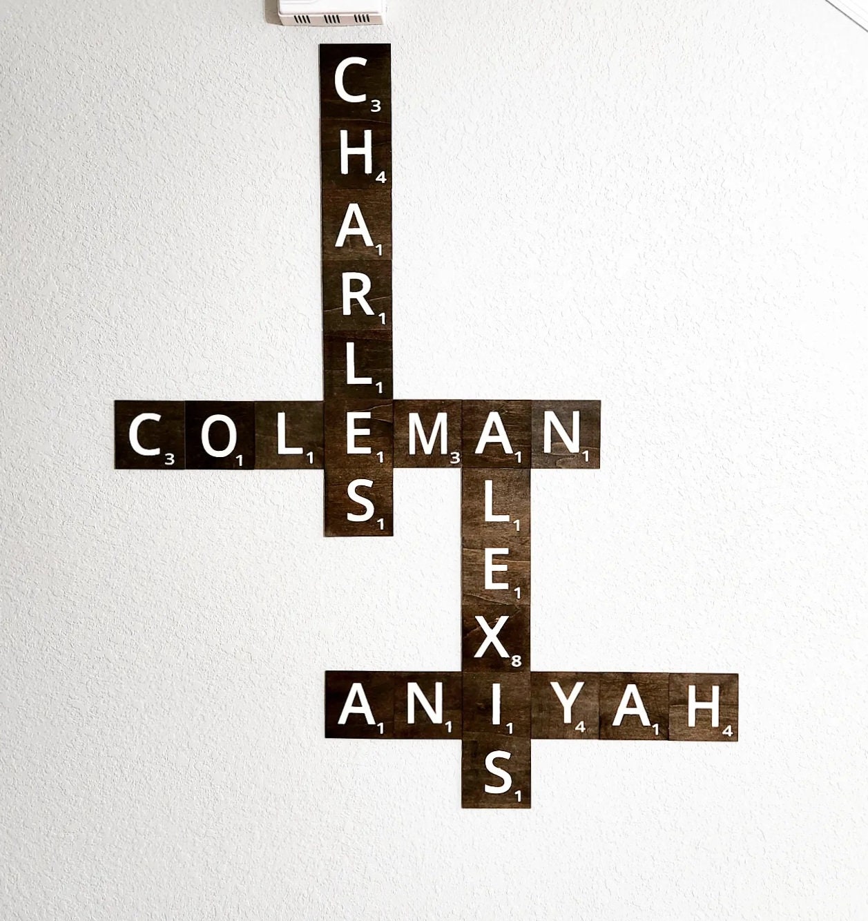 Decorative Scrabble Tiles - Etsy