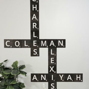Decorative Scrabble Tiles - Etsy