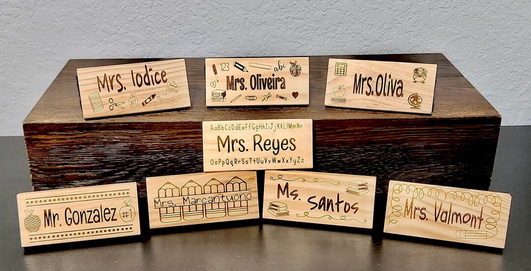 Personalized White Board & Chalk Board Erasers - Etsy