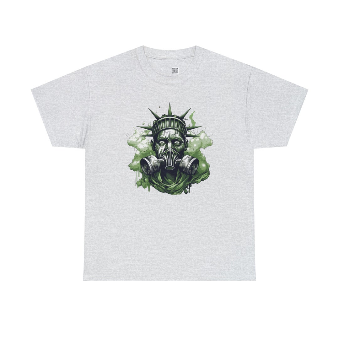 Statue of Liberty in Haze, Gas Mask, Freedom, Smoky Liberty, Rebirth ...