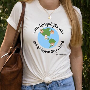 World Language Department Shirt Spanish Teacher Shirt Bilingual Teacher ...