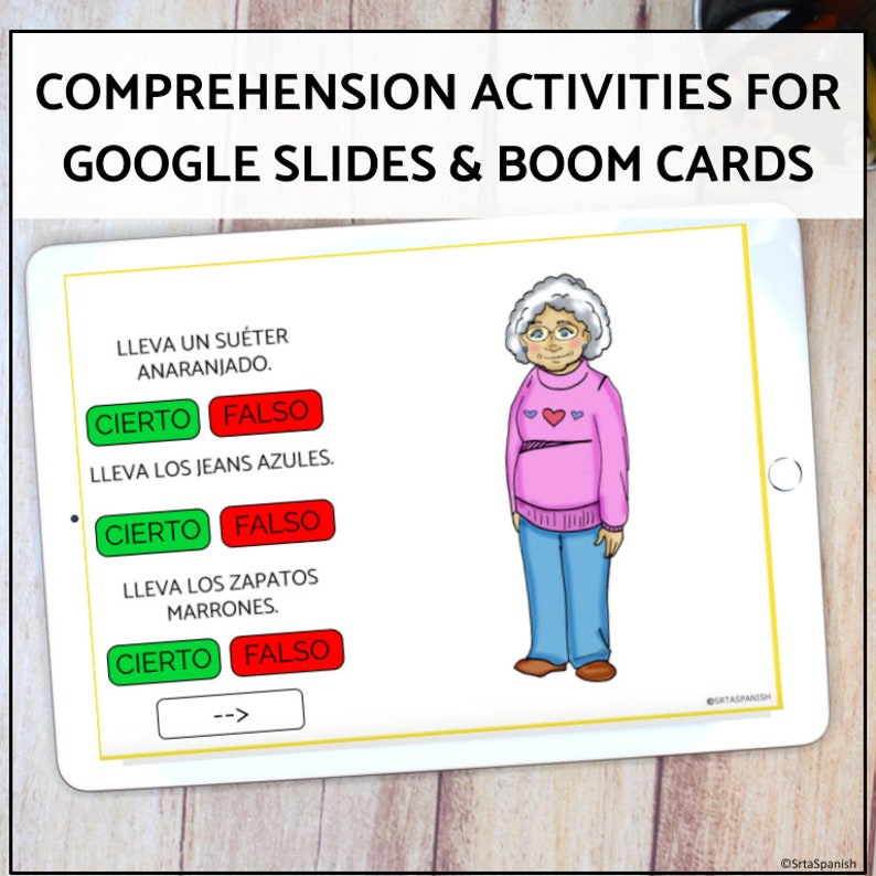 La Ropa Clothing in Spanish Reading and Speaking Activities With ...