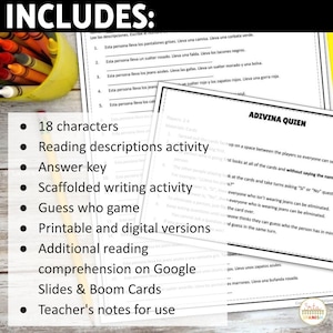 La Ropa Clothing in Spanish Reading and Speaking Activities With ...