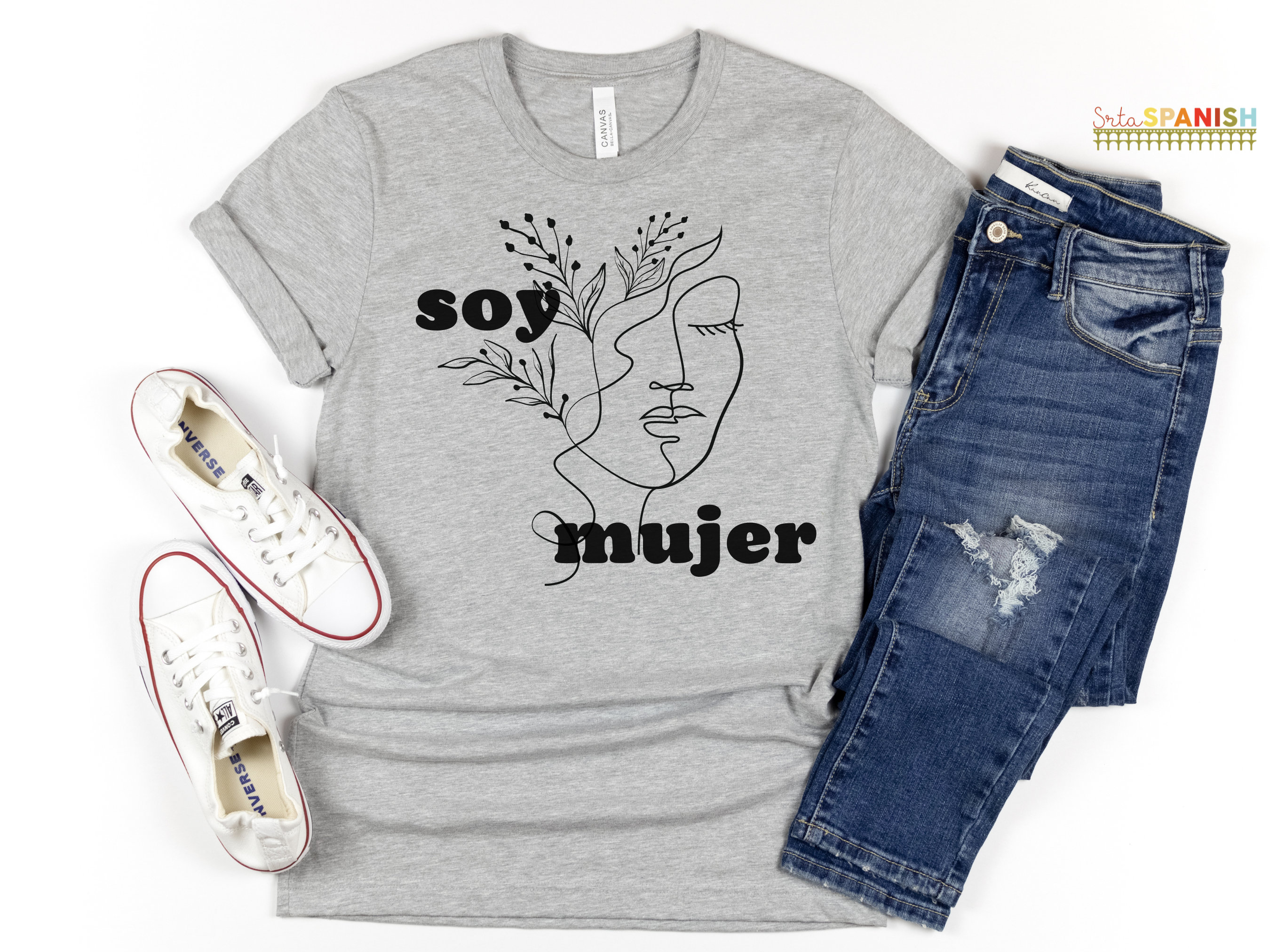 Soy Mujer Spanish Teacher Bilingual T-shirt - Etsy