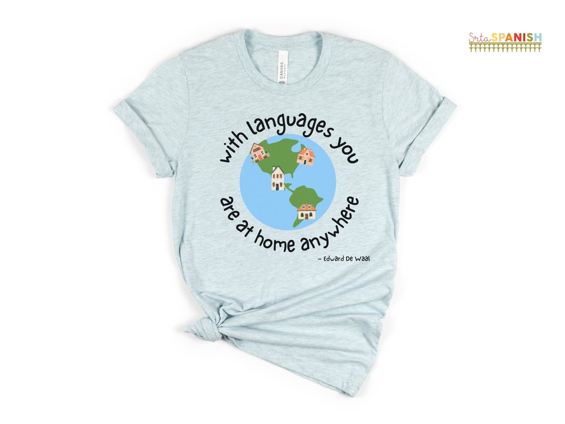World Language Department Shirt Spanish Teacher Shirt Bilingual Teacher ...