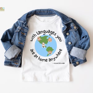 World Language Department Shirt Spanish Teacher Shirt Bilingual Teacher ...