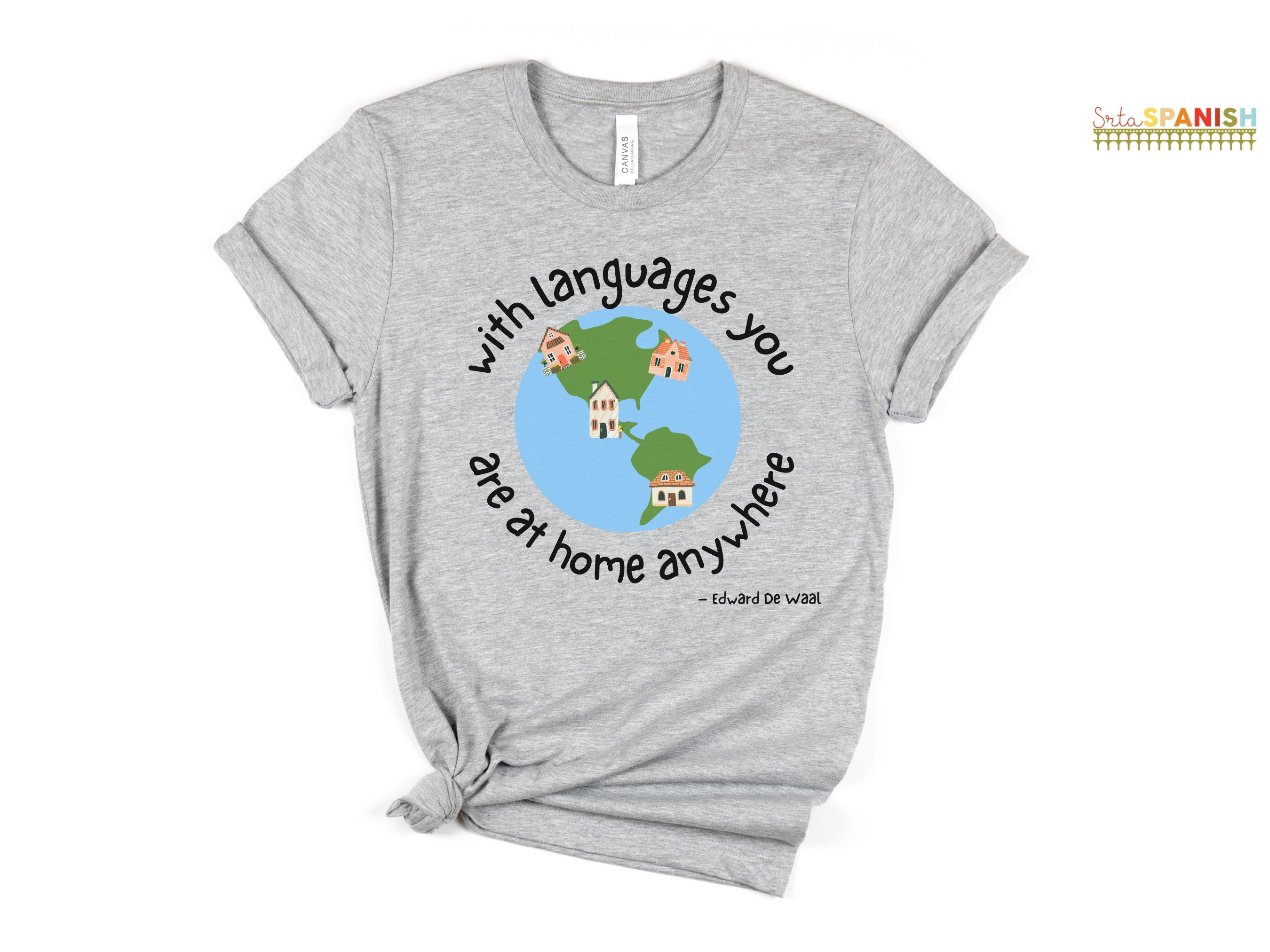World Language Department Shirt Spanish Teacher Shirt Bilingual Teacher ...