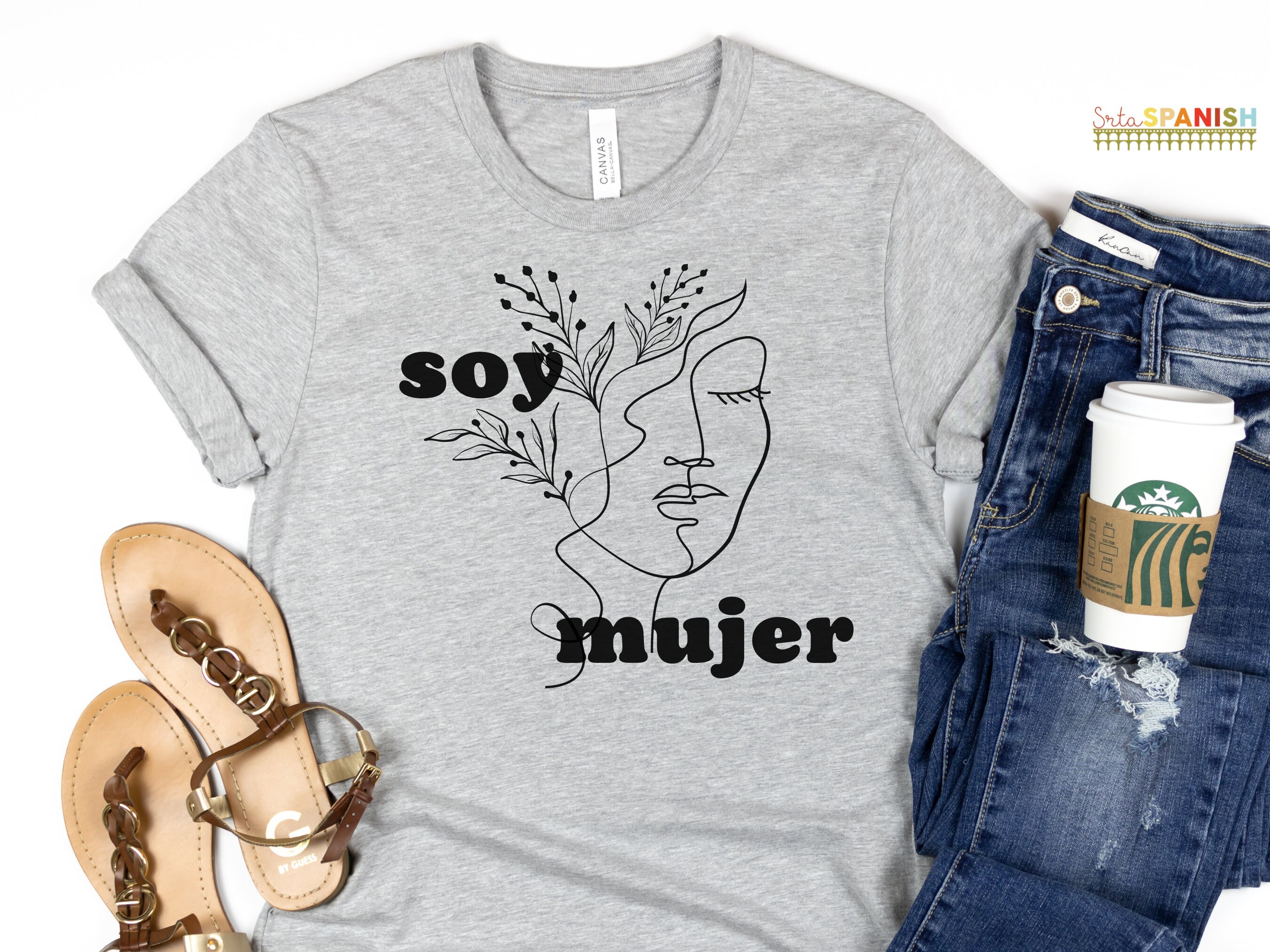 Soy Mujer Spanish Teacher Bilingual T-shirt - Etsy