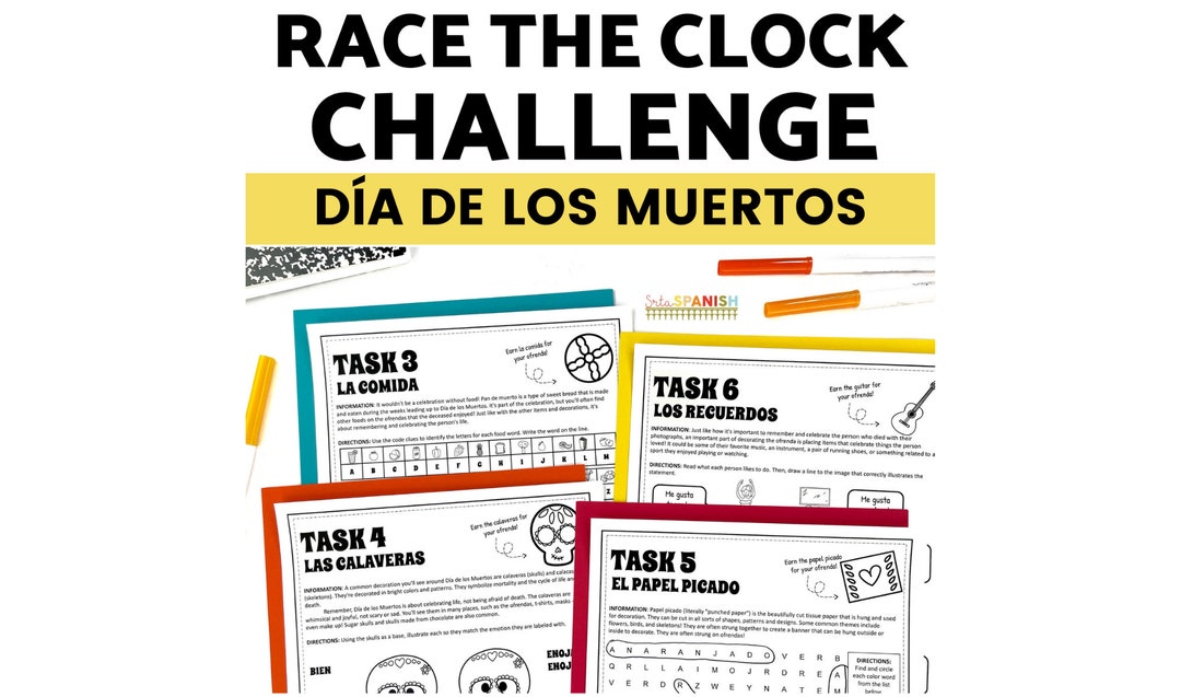 Day of the Dead Lesson Plan for Spanish I and Beginners | Día De Los ...