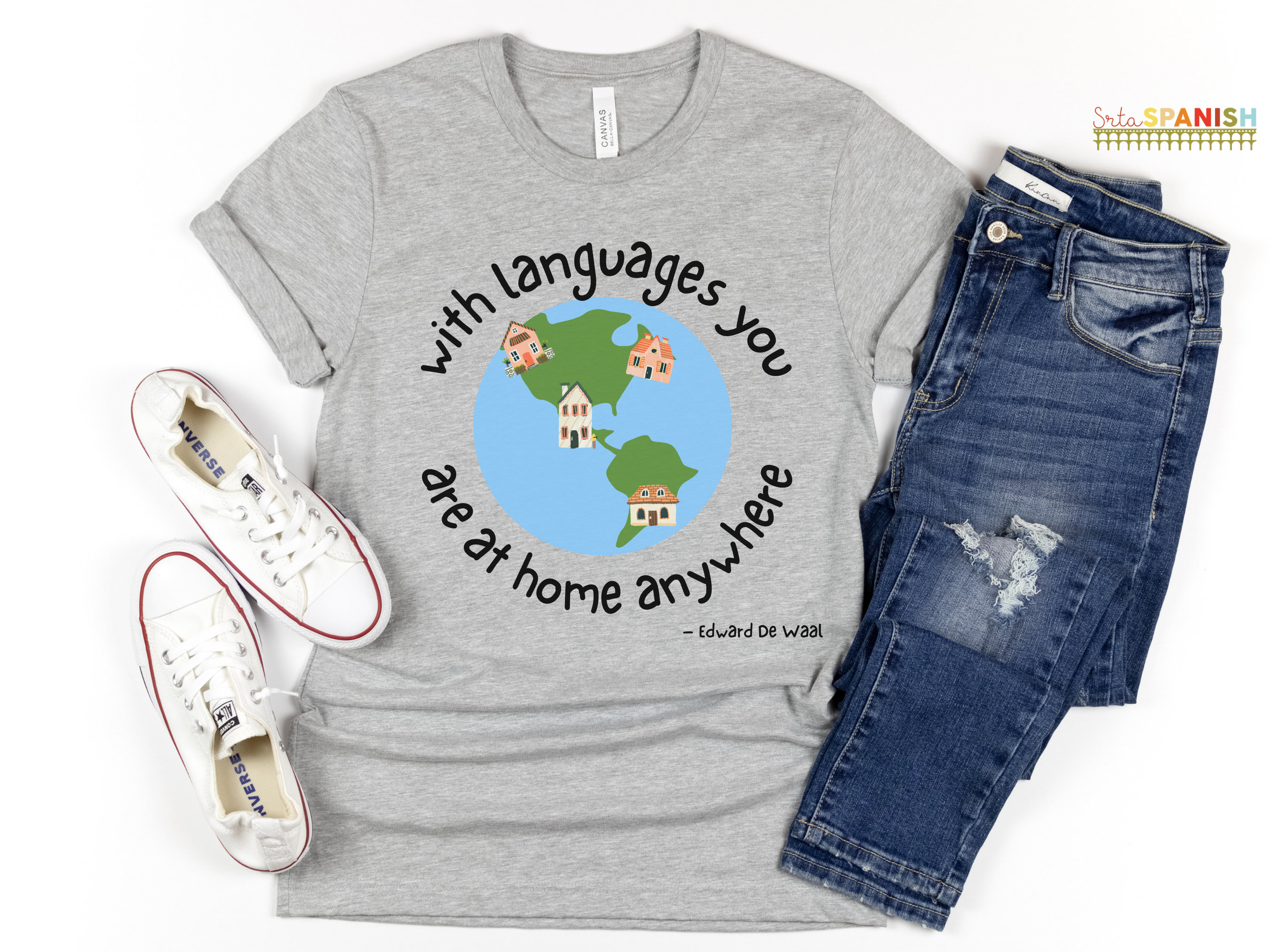 World Language Department Shirt Spanish Teacher Shirt Bilingual Teacher ...