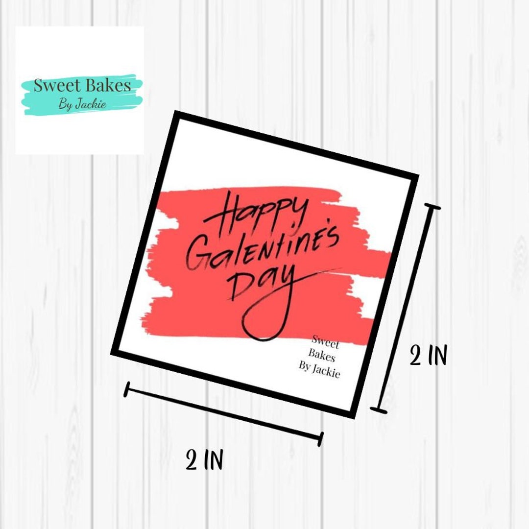 Galentine, Valentine, Printable Digital Download, 2 Inch Tag - Etsy