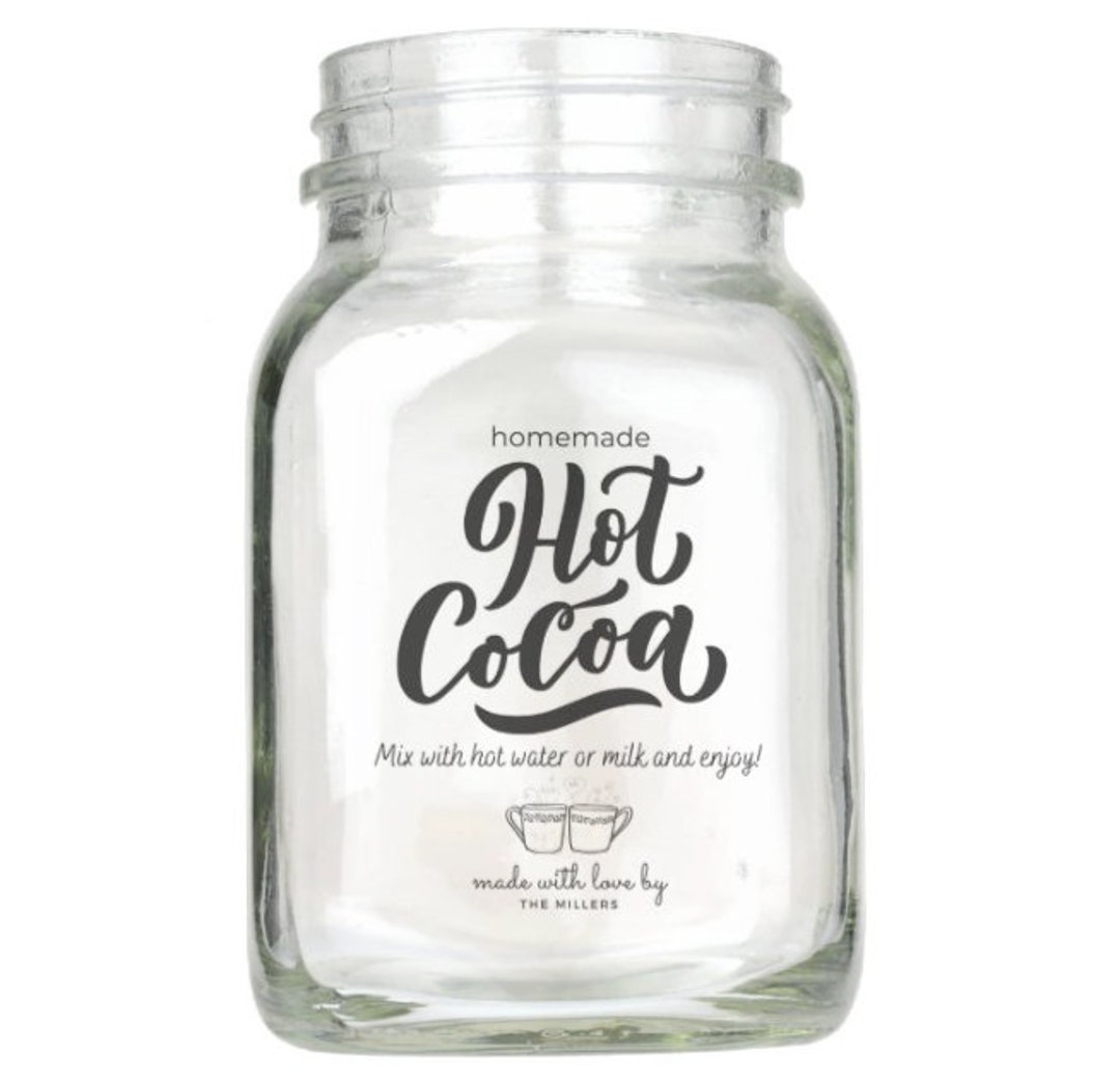 Hot Cocoa Labels, Shipped to Doorstep, Customizable - Etsy