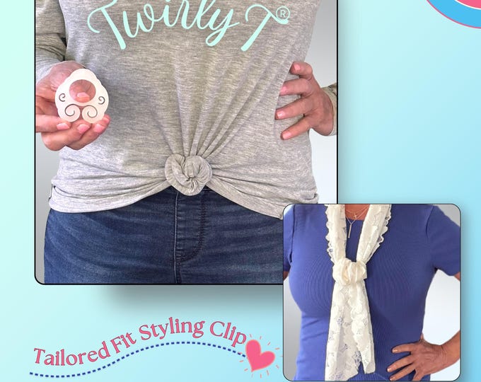 Circle T Shirt Slide Clip - Etsy