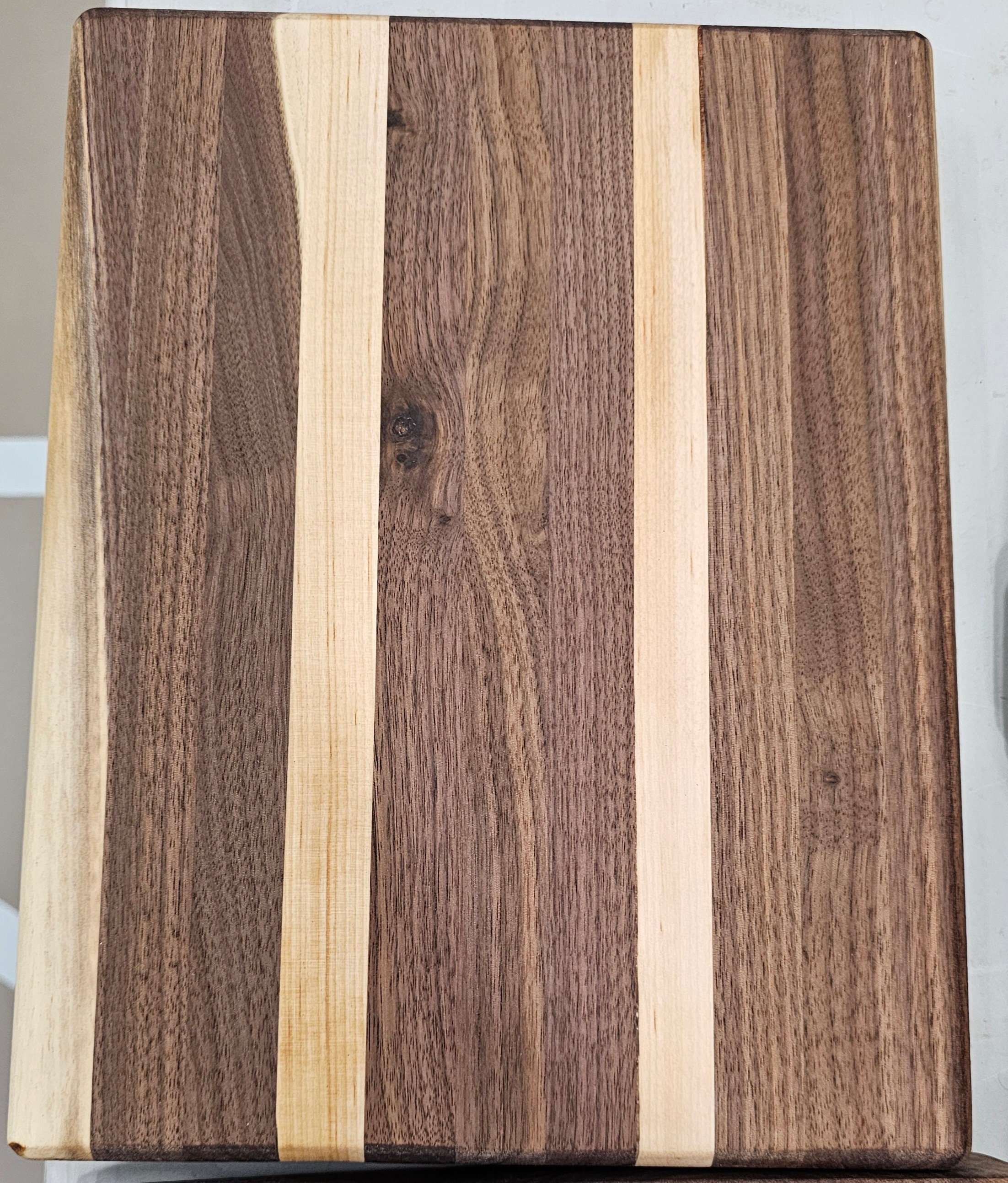 Black Walnut & Birch Cutting Board - Etsy