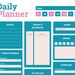Daily Planner, Daily Schedule, Daily Organizer, To-do List, Reminder ...