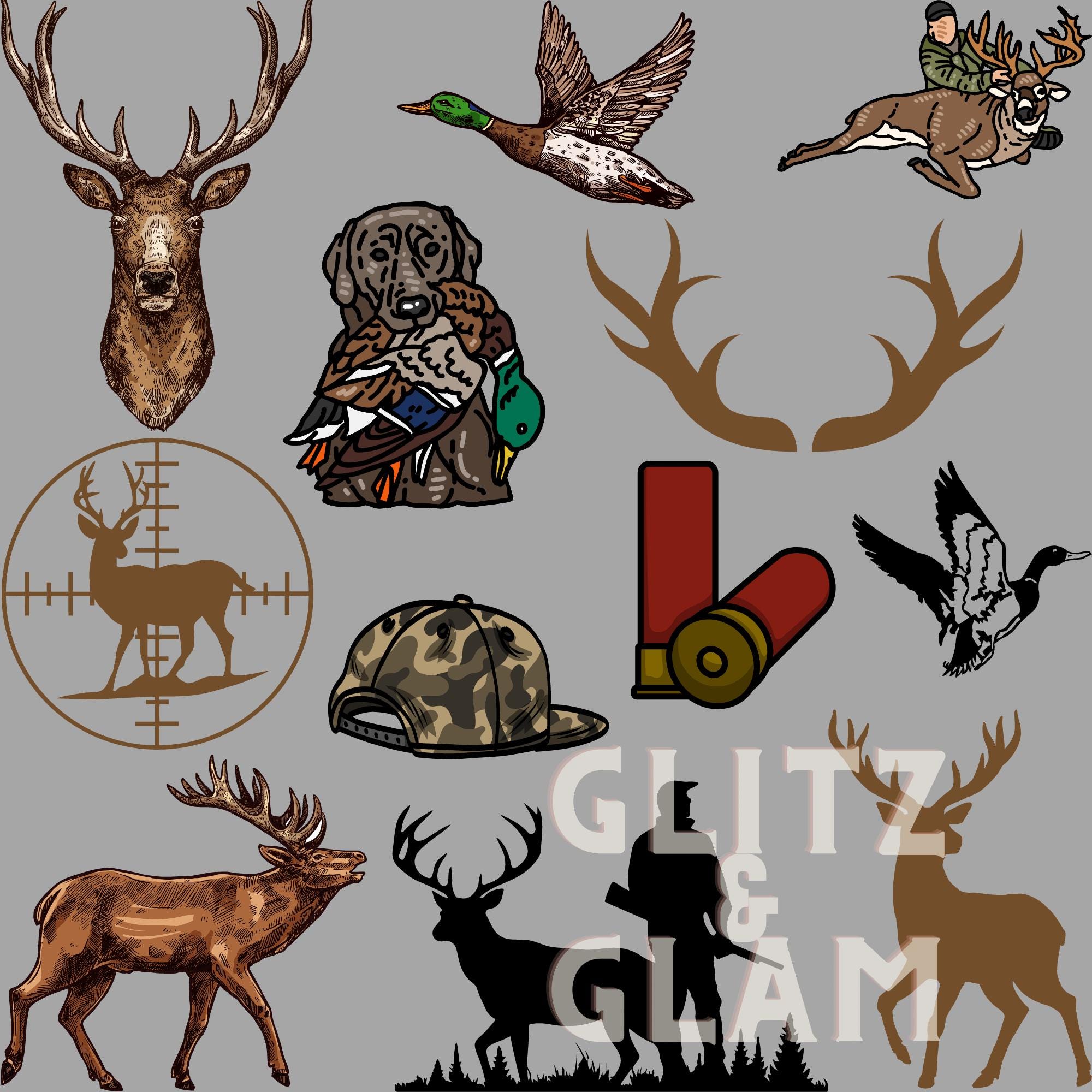 Boy Hunting Seamless File, Hunting Seamless Pattern File, PNG - Etsy