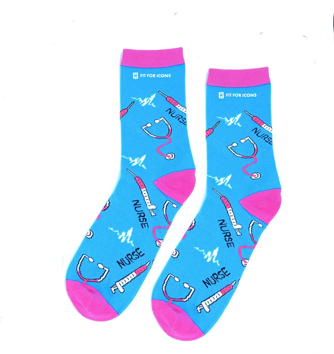 Health, Dental, Vet Nurse Design Ankle Socks With Luxury Gift Packaging ...
