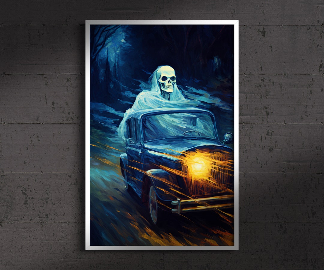 Final Destination, Oil Painting Fine Art Print, Art Poster Print, Dark ...