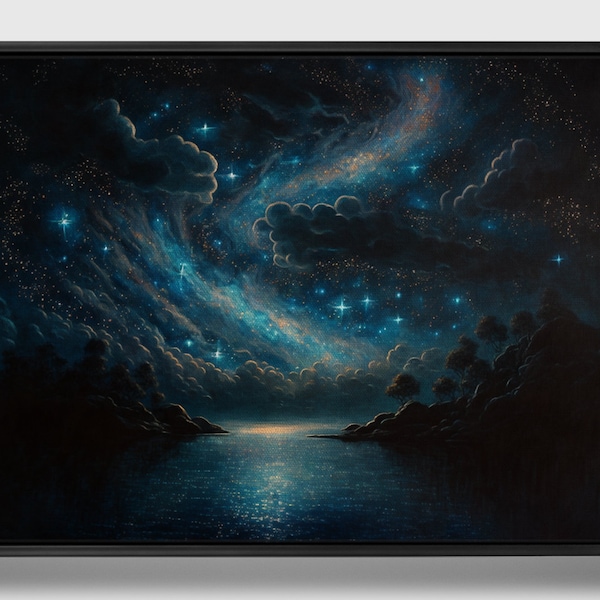 Starry Sky Print - Etsy