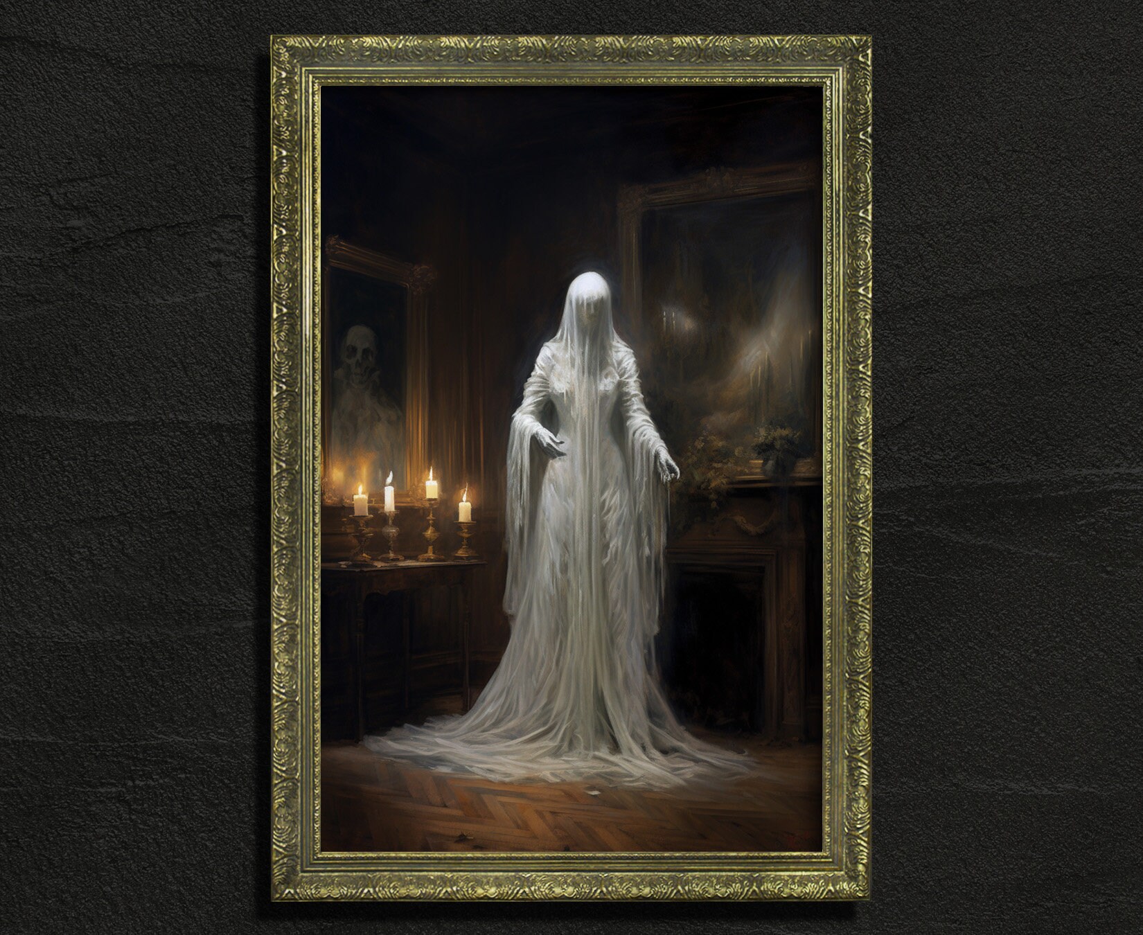 Ghost Bride Oil Painting Fine Art Print Art Poster Print - Etsy